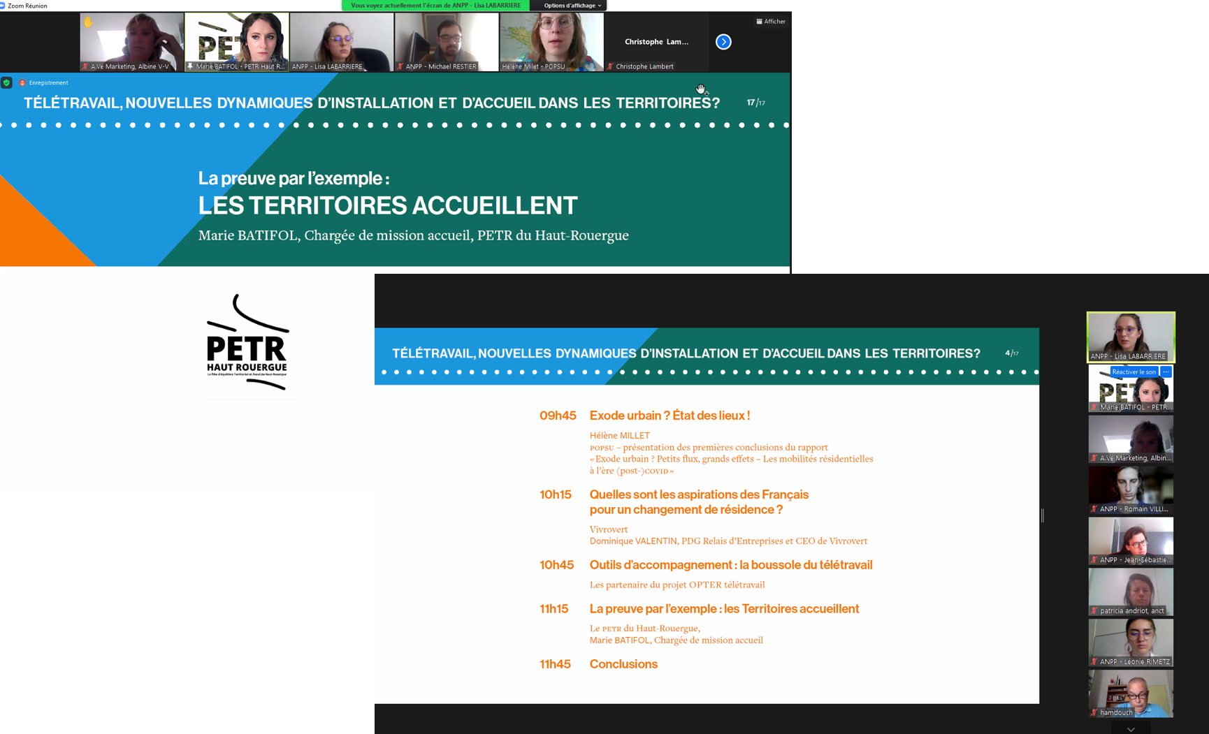 Séminaire Télétravail, nouvelles dynamiques d’installation et d’accueil ...